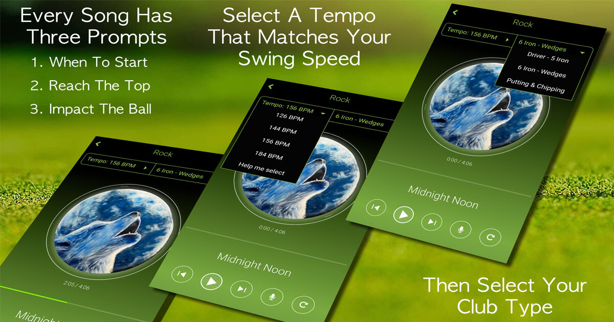 How to use our App to improve your swing rhythm, tempo & timing